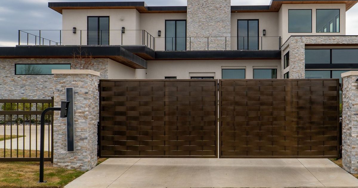Residential Custom Gates | Titan Fence | North DFW Area Fence Company